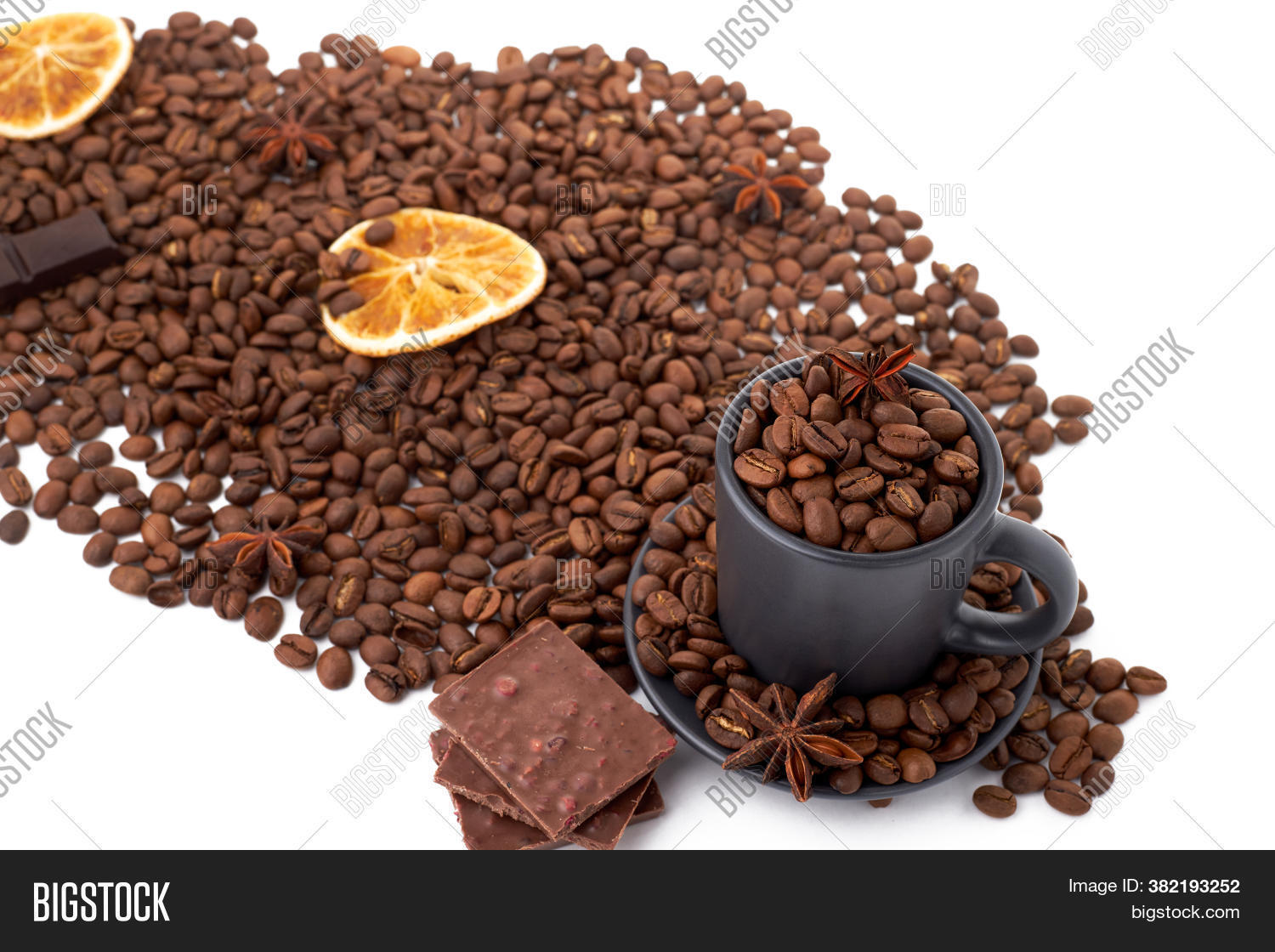 Coffee Beans, Pieces Image & Photo (Free Trial) | Bigstock
