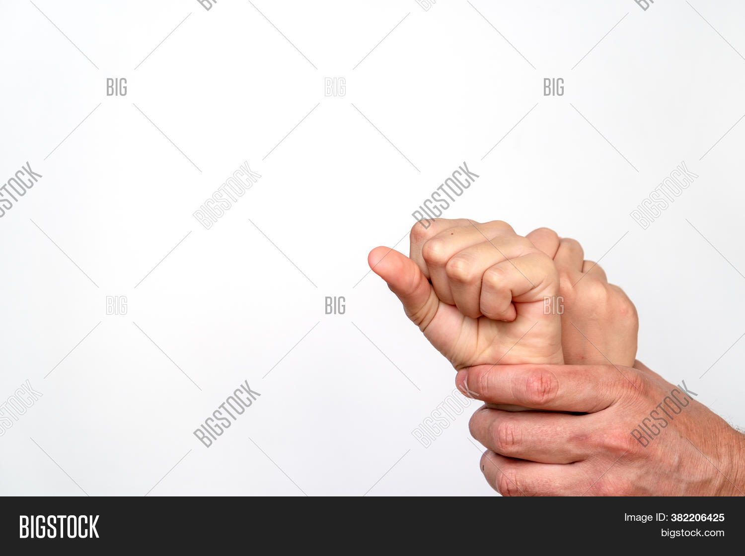 Mans Hand Clenches Image & Photo (Free Trial) | Bigstock
