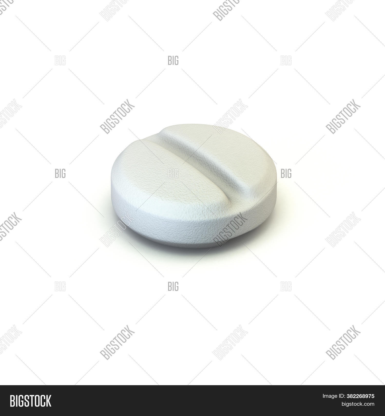 Single Medical Pill 3d Image & Photo (Free Trial) | Bigstock