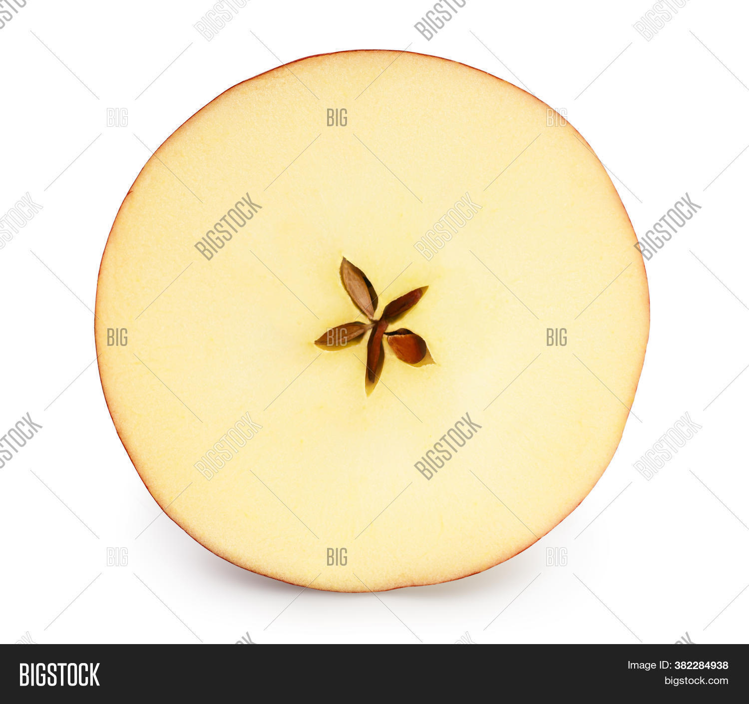 Red Apple Slice Image & Photo (Free Trial) | Bigstock