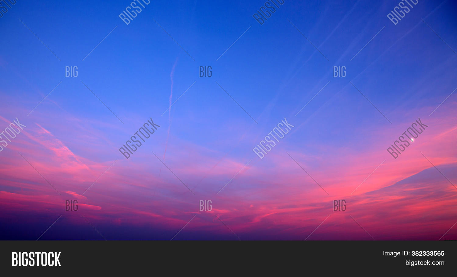 Sunset Pink Clouds, Image & Photo (Free Trial) | Bigstock