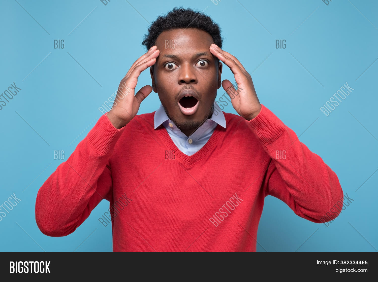 African Man Panic, Image & Photo (Free Trial) | Bigstock