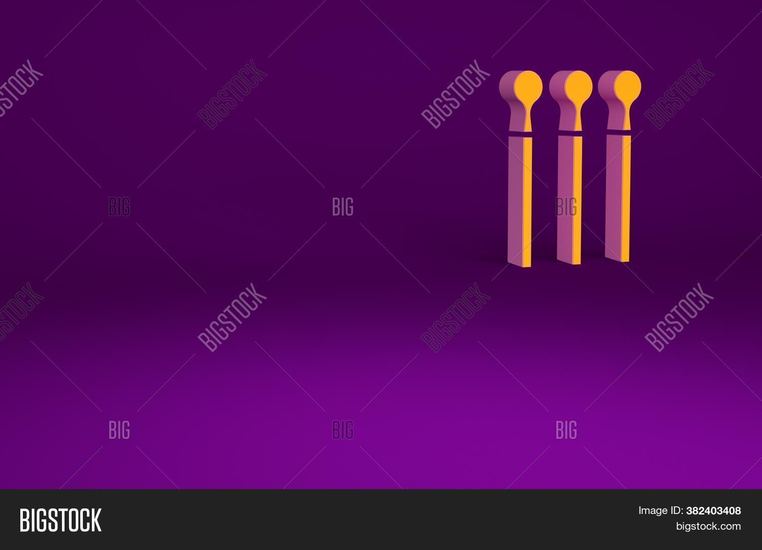 Orange Matches Icon Image & Photo (Free Trial) | Bigstock