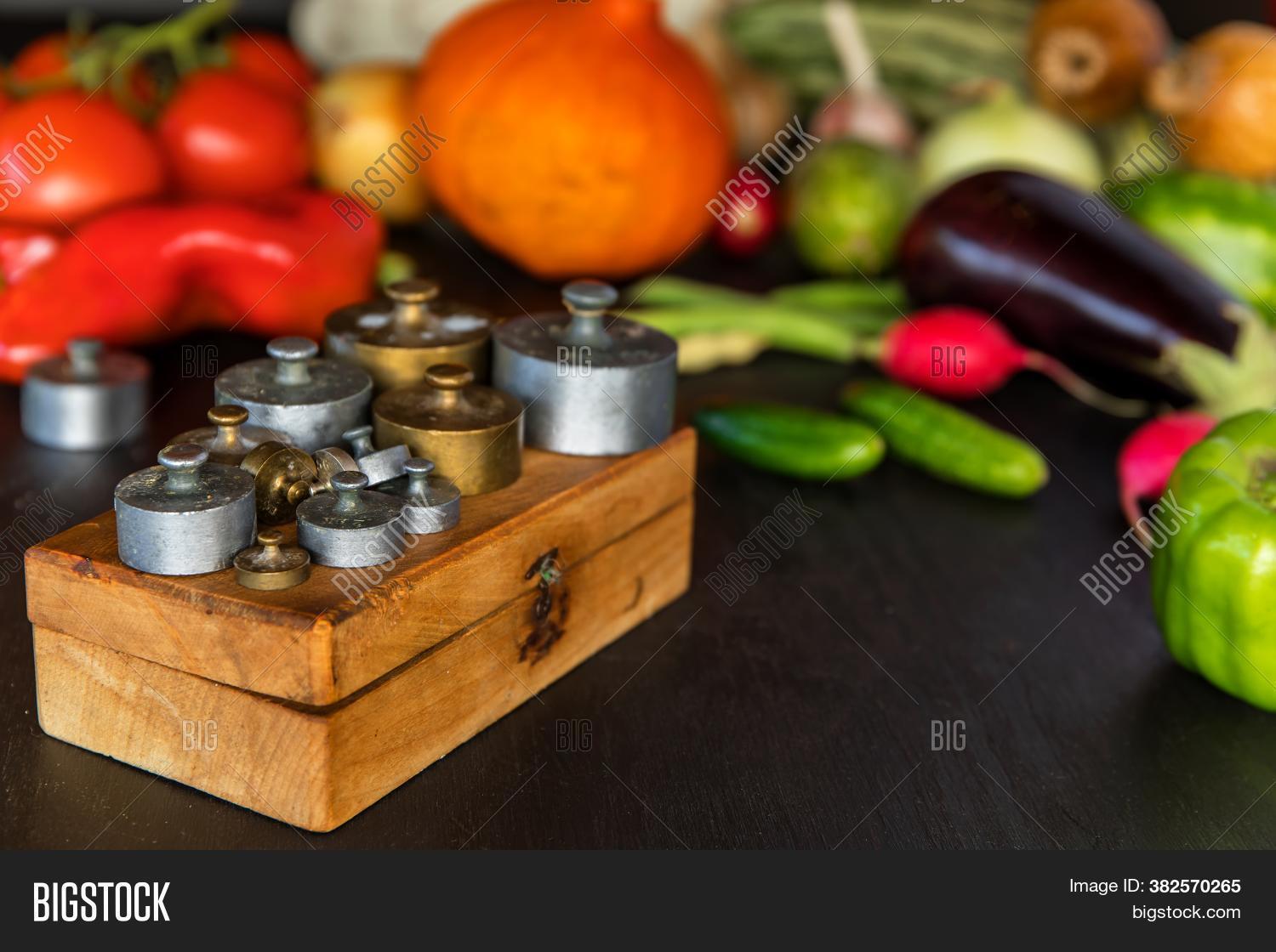 Old Brass Weights. Image & Photo (Free Trial) | Bigstock