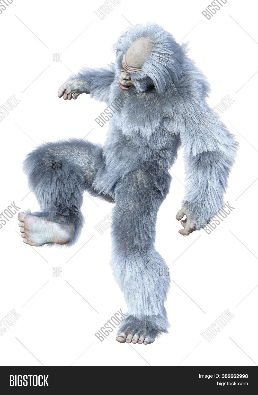 3D Rendering Yeti On Image & Photo (Free Trial) | Bigstock