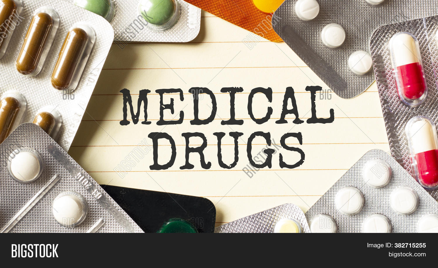 Text Medical Drugs On Image & Photo (Free Trial) | Bigstock
