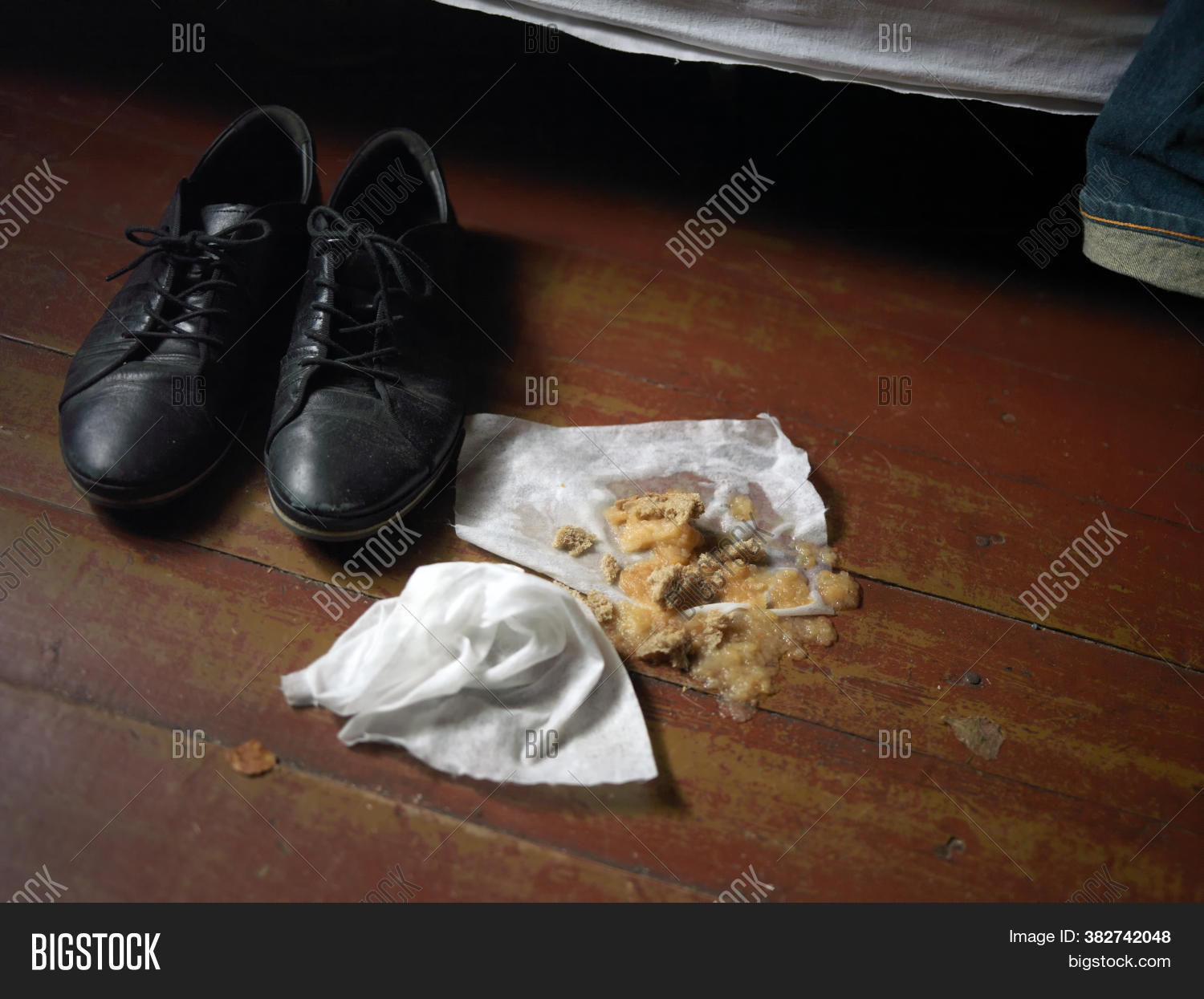 Messy Floor Vomit Next Image & Photo (Free Trial) | Bigstock