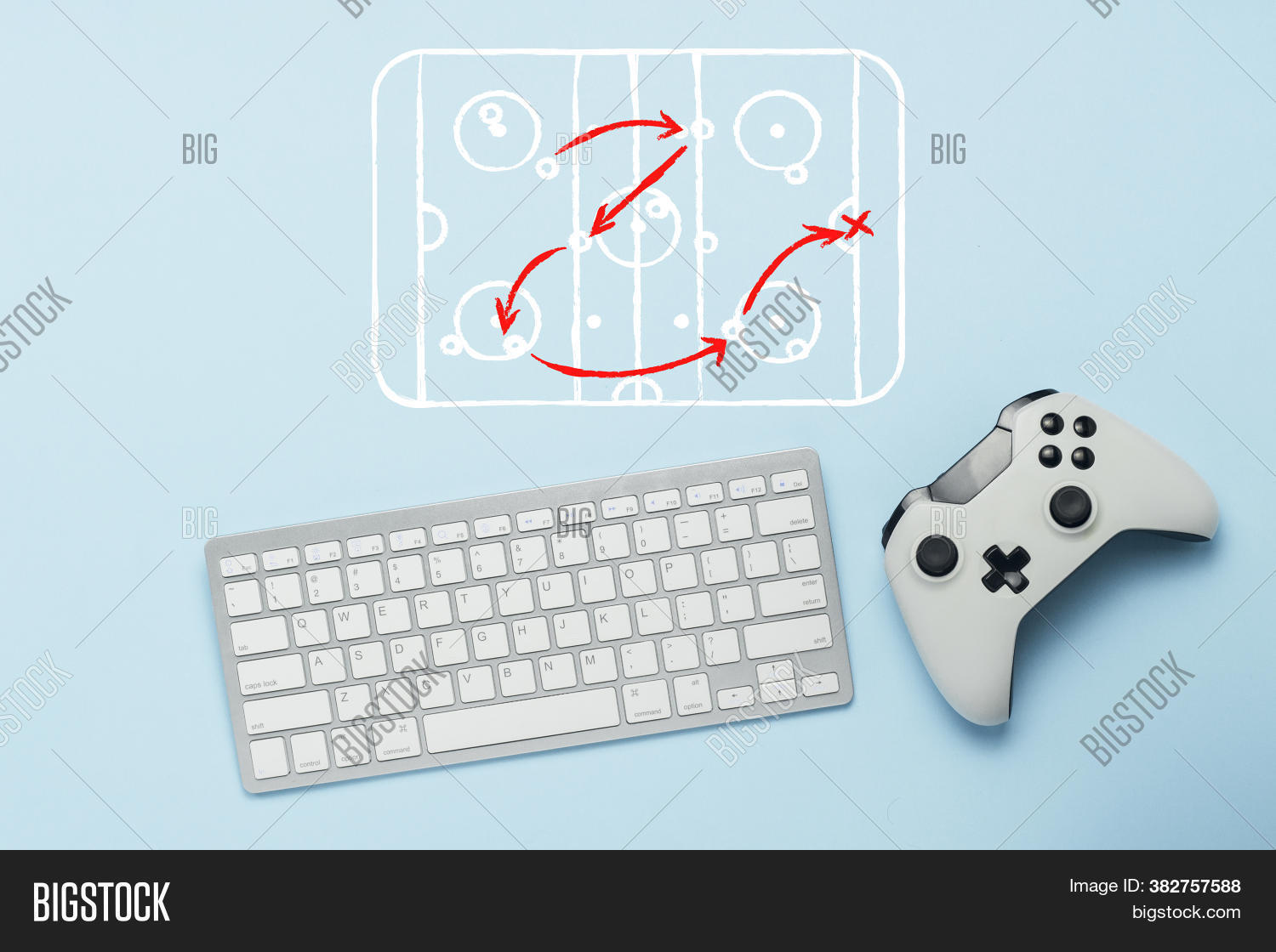 Keyboard Gamepad On Image & Photo (Free Trial) | Bigstock