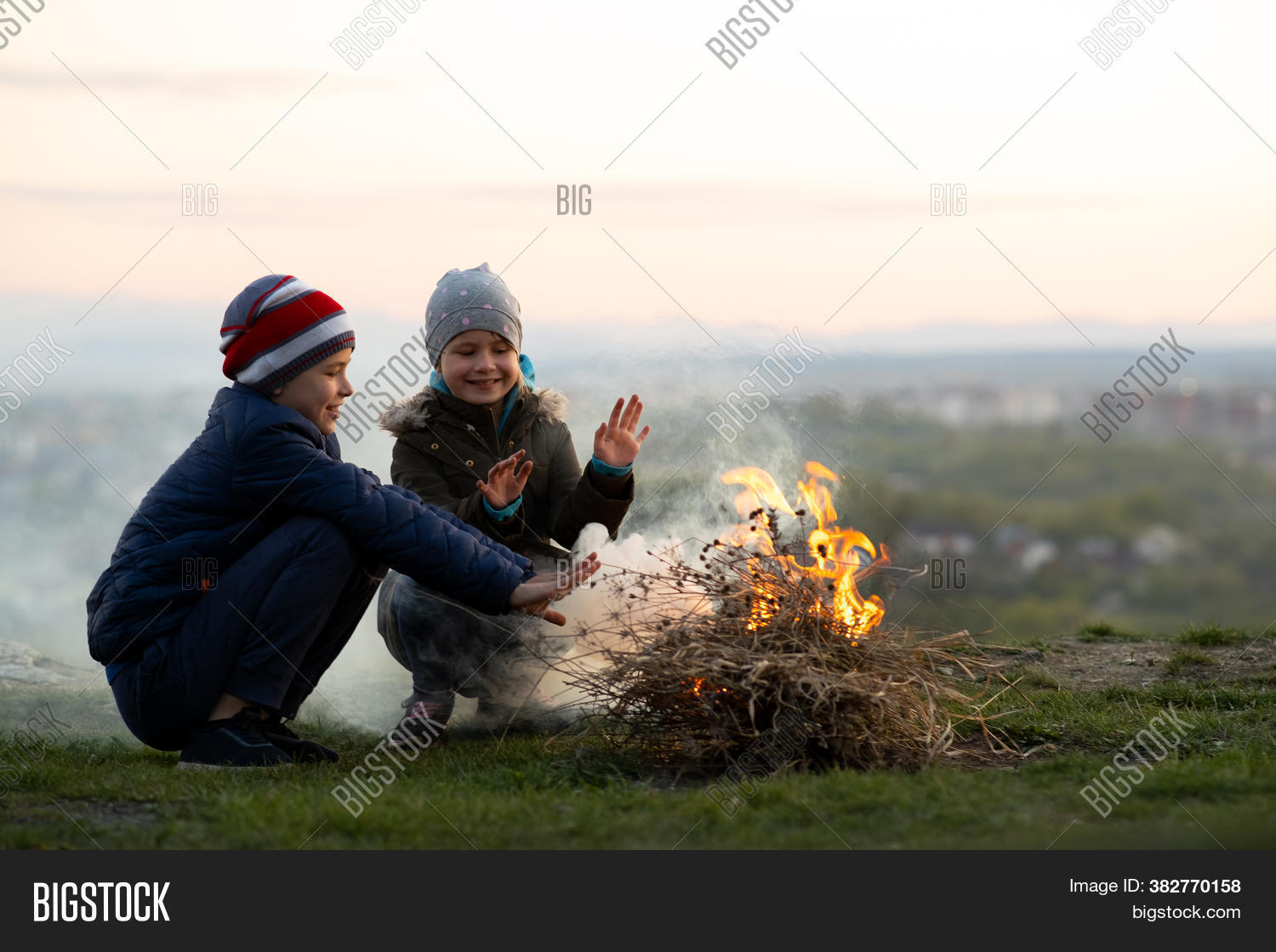Two Children Playing Image & Photo (Free Trial) | Bigstock