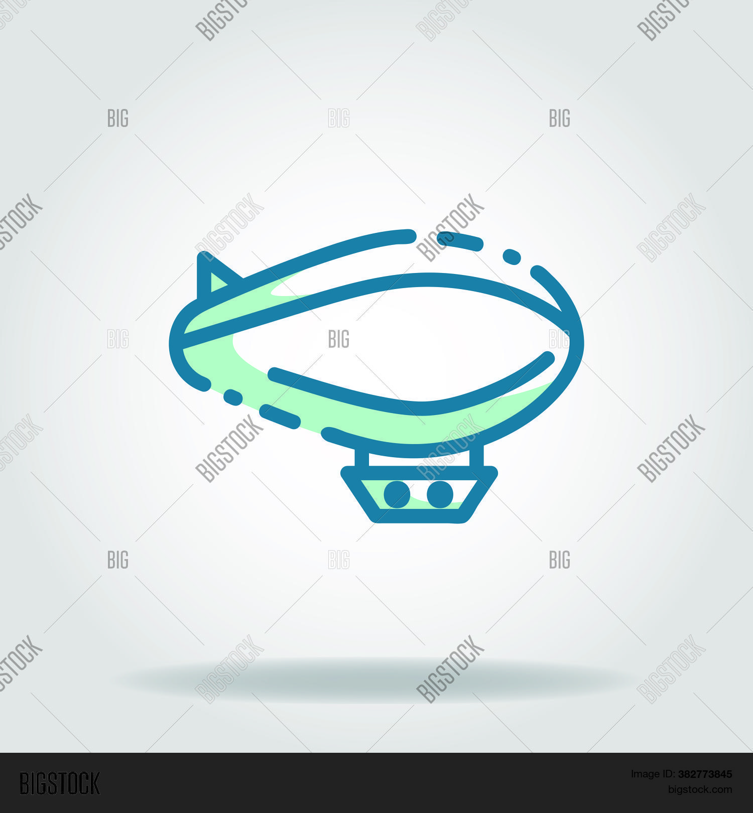 Logo Symbol Zeppelin Vector & Photo (Free Trial) | Bigstock