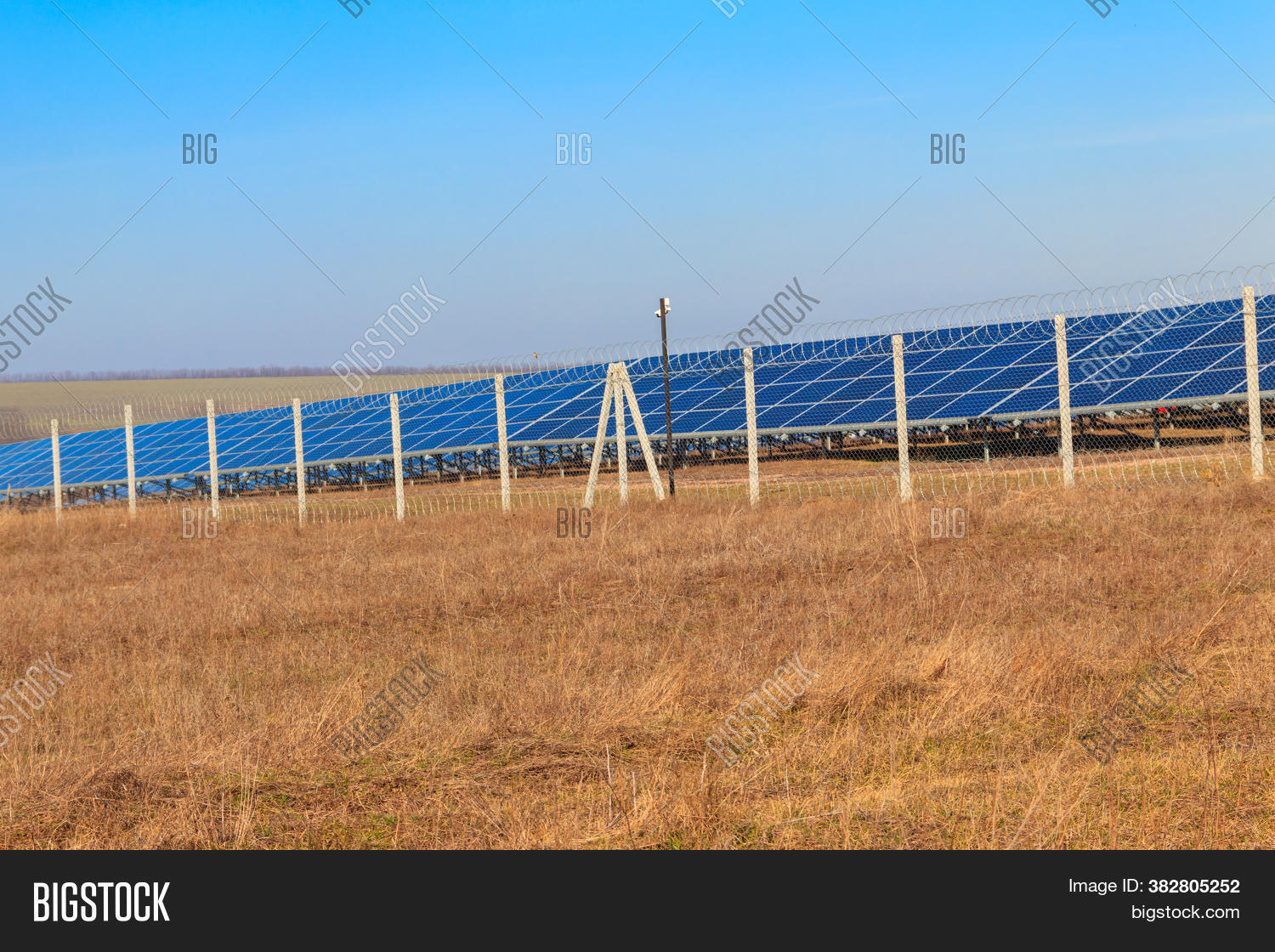 Rows Solar Panels Image & Photo (Free Trial) | Bigstock