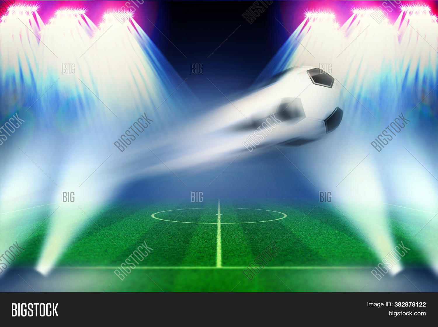 Soccer Stadium Bright Image & Photo (Free Trial) | Bigstock