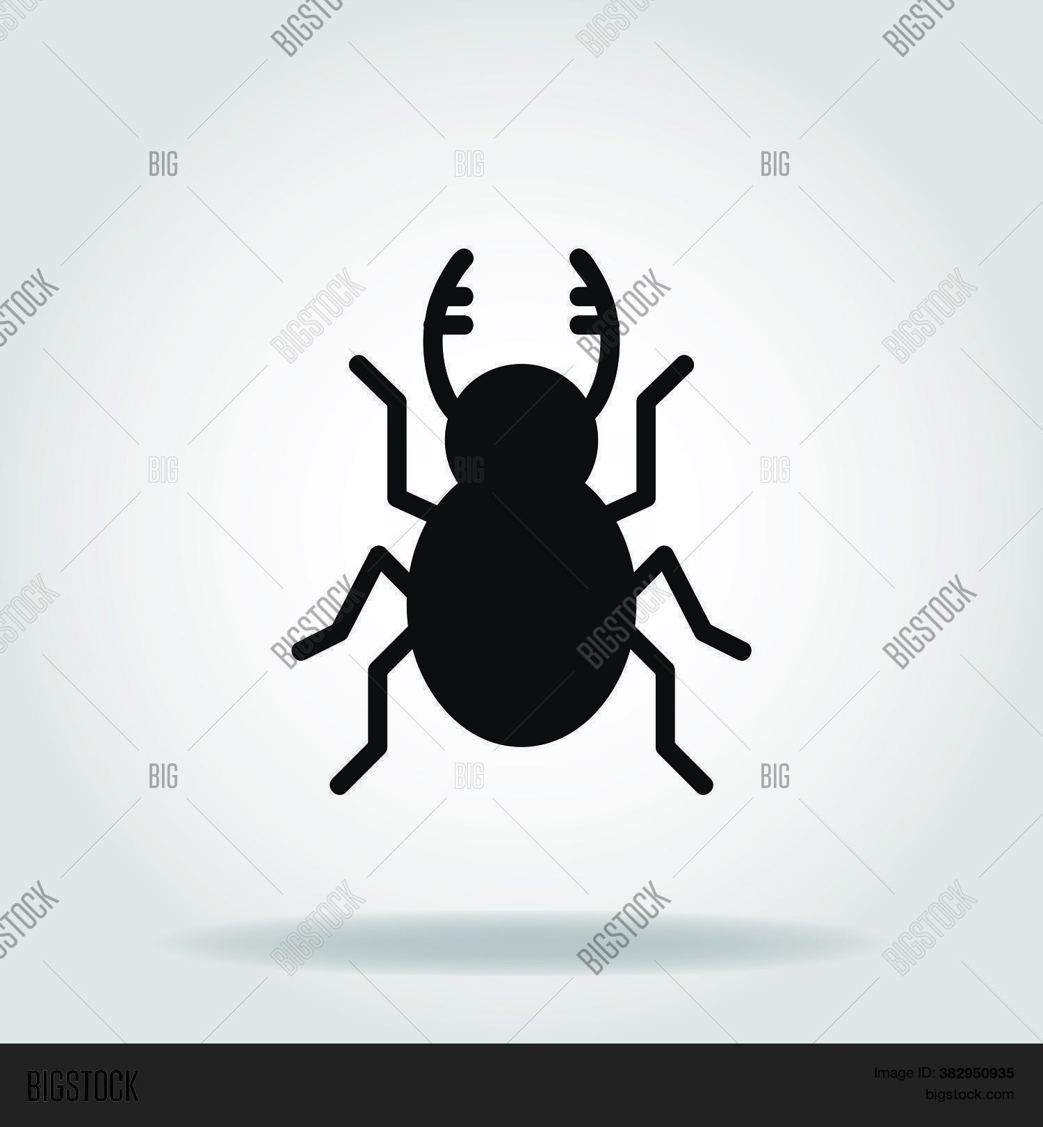 Logo Symbol Beetle Vector & Photo (Free Trial) | Bigstock