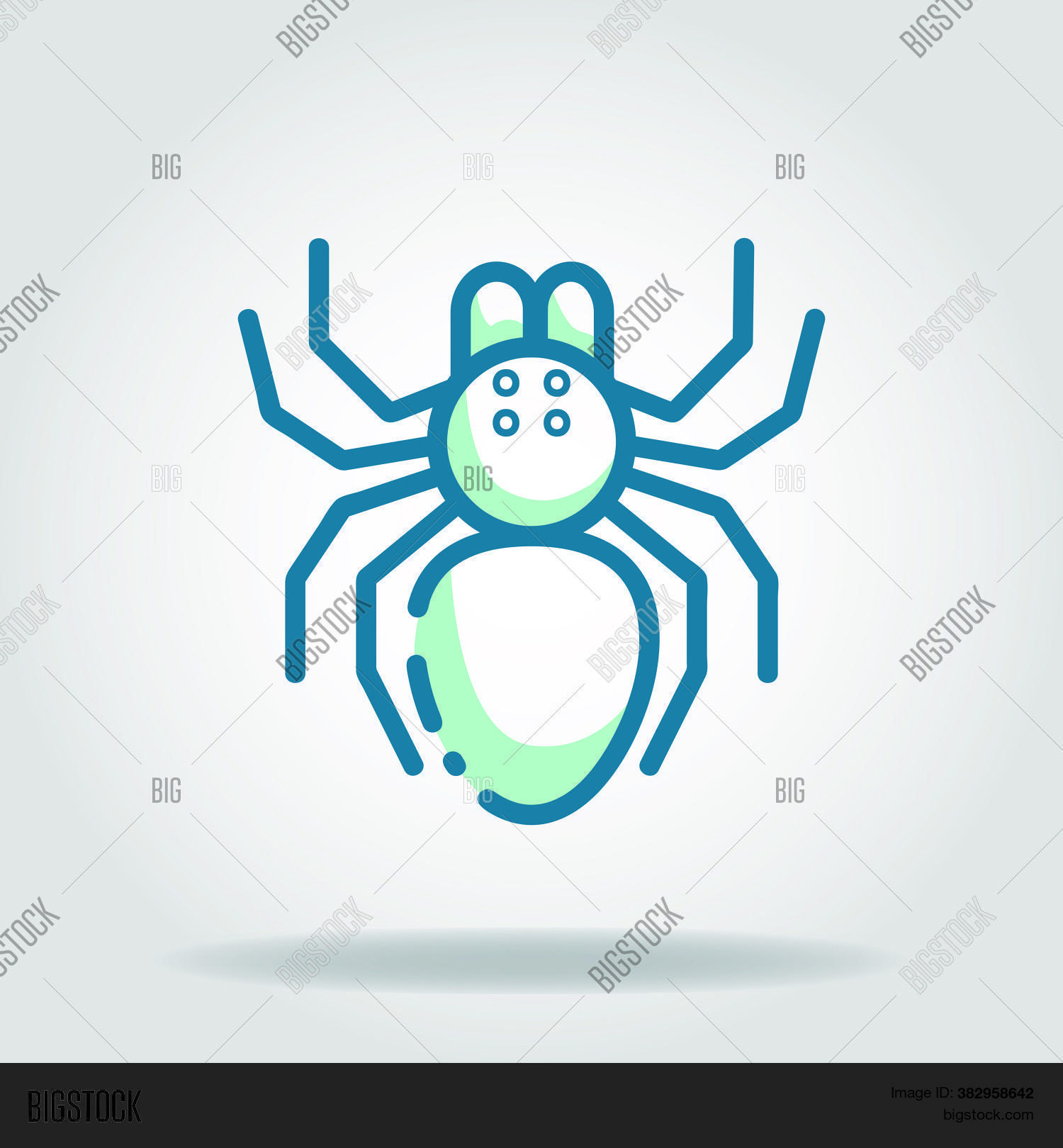 Logo Symbol Tarantula Vector & Photo (Free Trial) | Bigstock