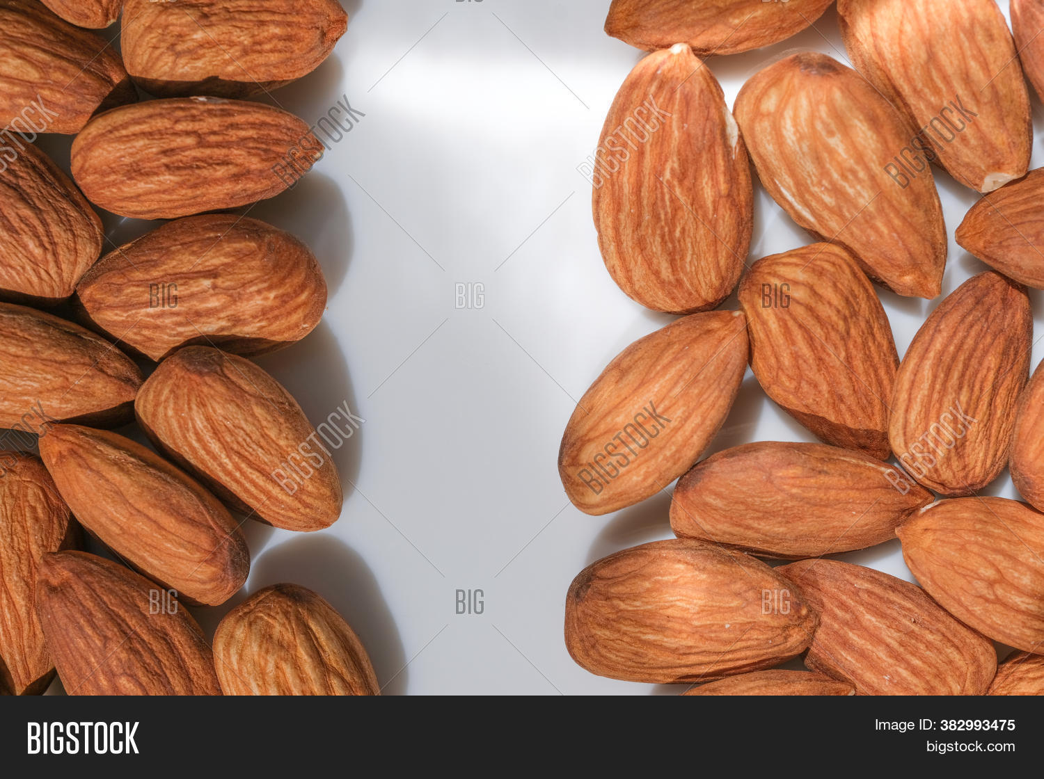 Dried Almonds Close Image & Photo (Free Trial) | Bigstock