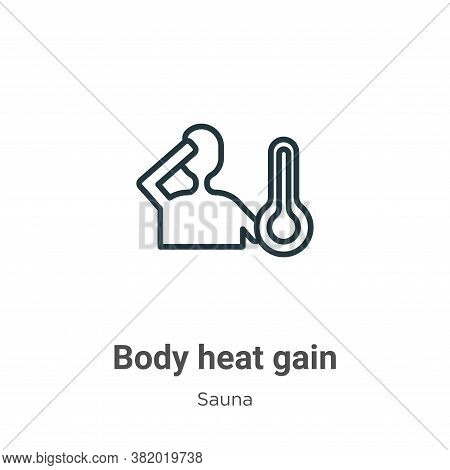 Body Heat Gain Icon Vector & Photo (Free Trial) | Bigstock