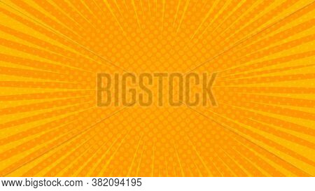Orange Comic Book Vector & Photo (Free Trial) | Bigstock