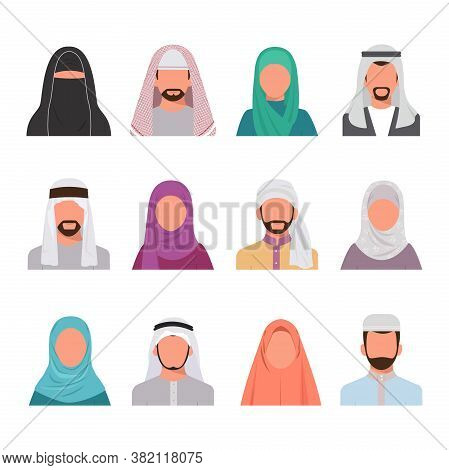 Muslim Characters Vector & Photo (Free Trial) | Bigstock