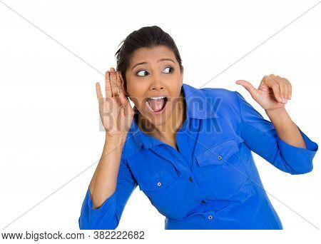 Portrait Nosy Woman Image & Photo (Free Trial) | Bigstock