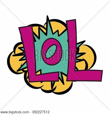 Lol Symbol Stock Illustration Illustration Of Isolated