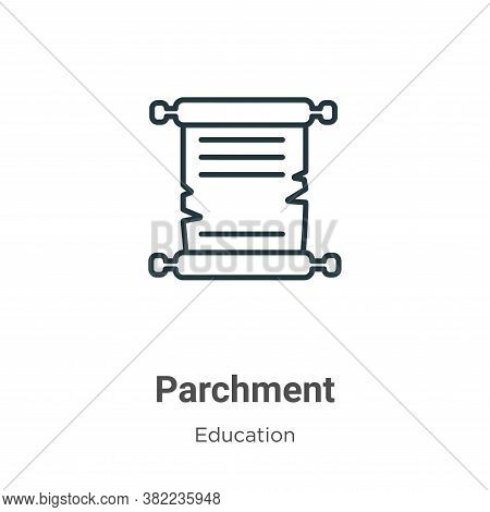 Parchment Icon Vector & Photo (Free Trial) | Bigstock
