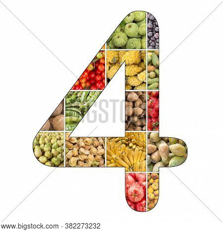 No. 4 (four) Fruit Image & Photo (Free Trial) | Bigstock