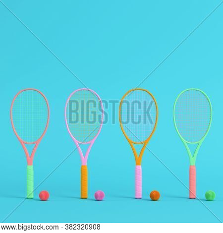 Colorful Tennis Image & Photo (Free Trial) | Bigstock