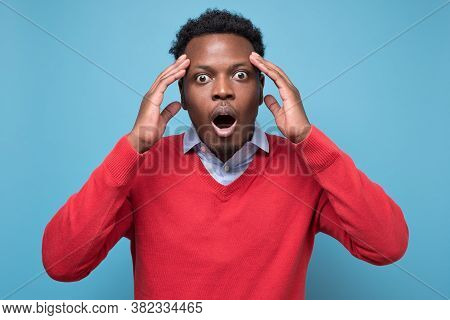 African Man Panic, Image & Photo (Free Trial) | Bigstock