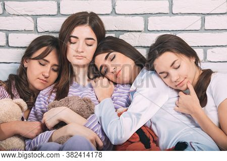 Sleeping Group Young Image & Photo (Free Trial) | Bigstock