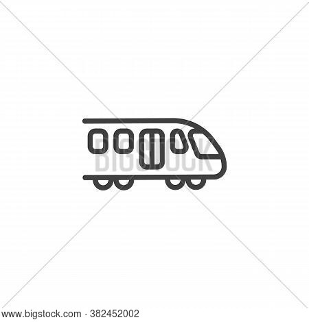 High Speed Train Line Vector & Photo (Free Trial) | Bigstock