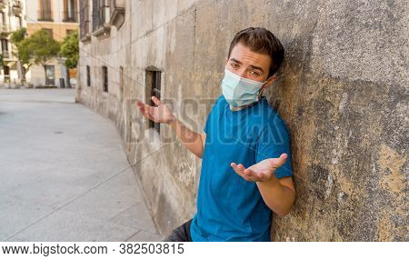 Portrait Young Sad Man Image & Photo (Free Trial) | Bigstock