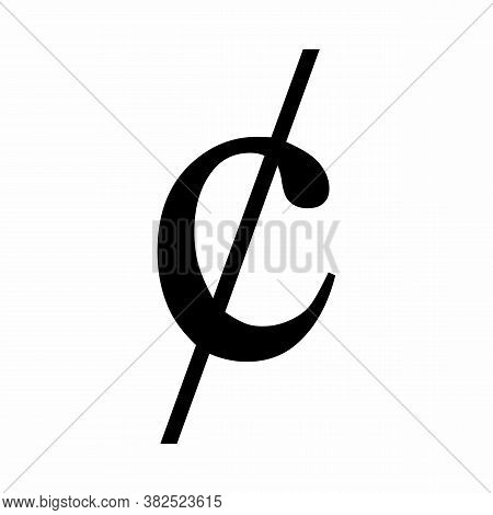 Cent Currency Symbol Vector & Photo (Free Trial) | Bigstock