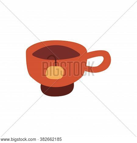 Cute Red Cup Tea. Tea Vector & Photo (Free Trial) | Bigstock