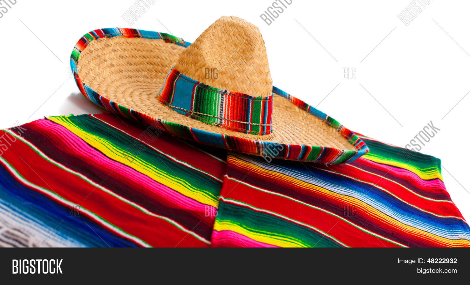 Imagen y foto Sarape Mexicano Y (prueba gratis) | Bigstock