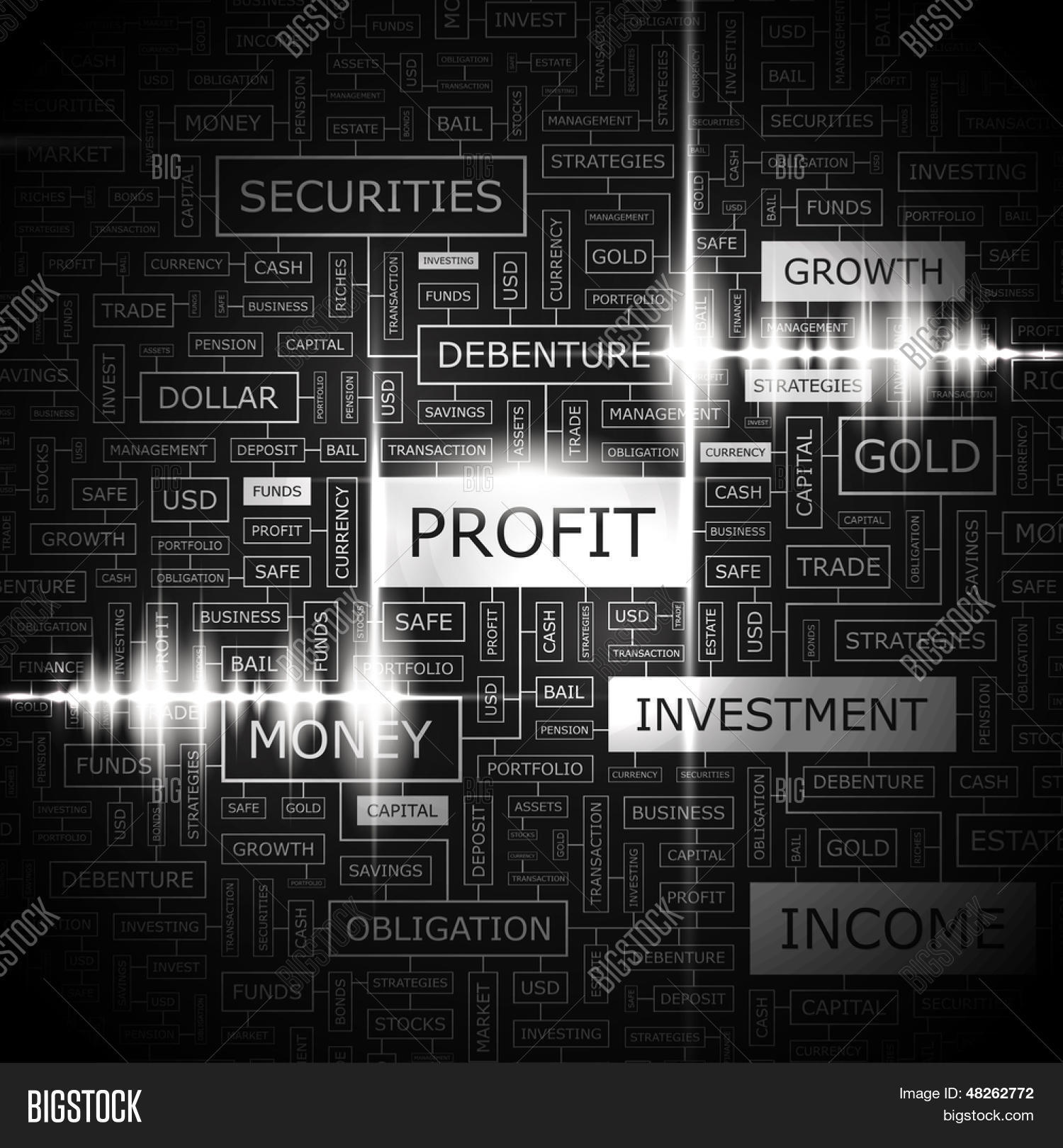PROFIT. Background Vector & Photo (Free Trial) | Bigstock
