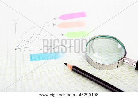Pencil Drawing Graph Image & Photo (Free Trial) | Bigstock