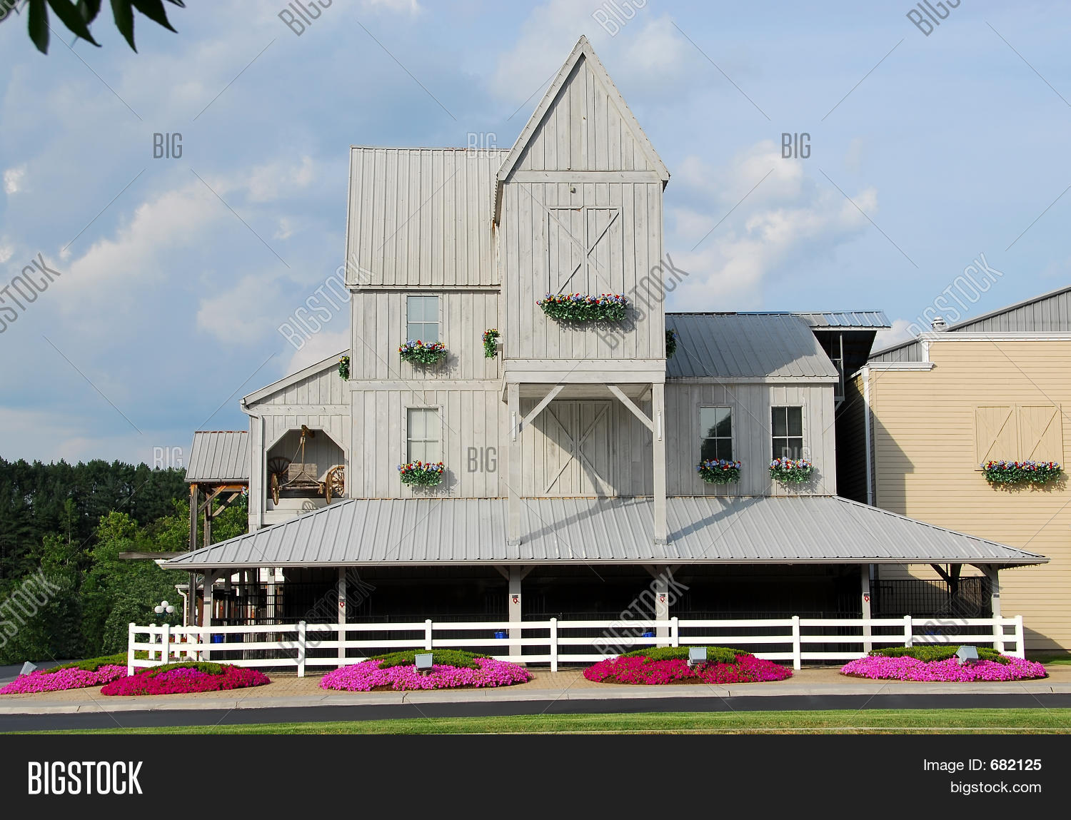 Three-story Barn Image & Photo (Free Trial) | Bigstock