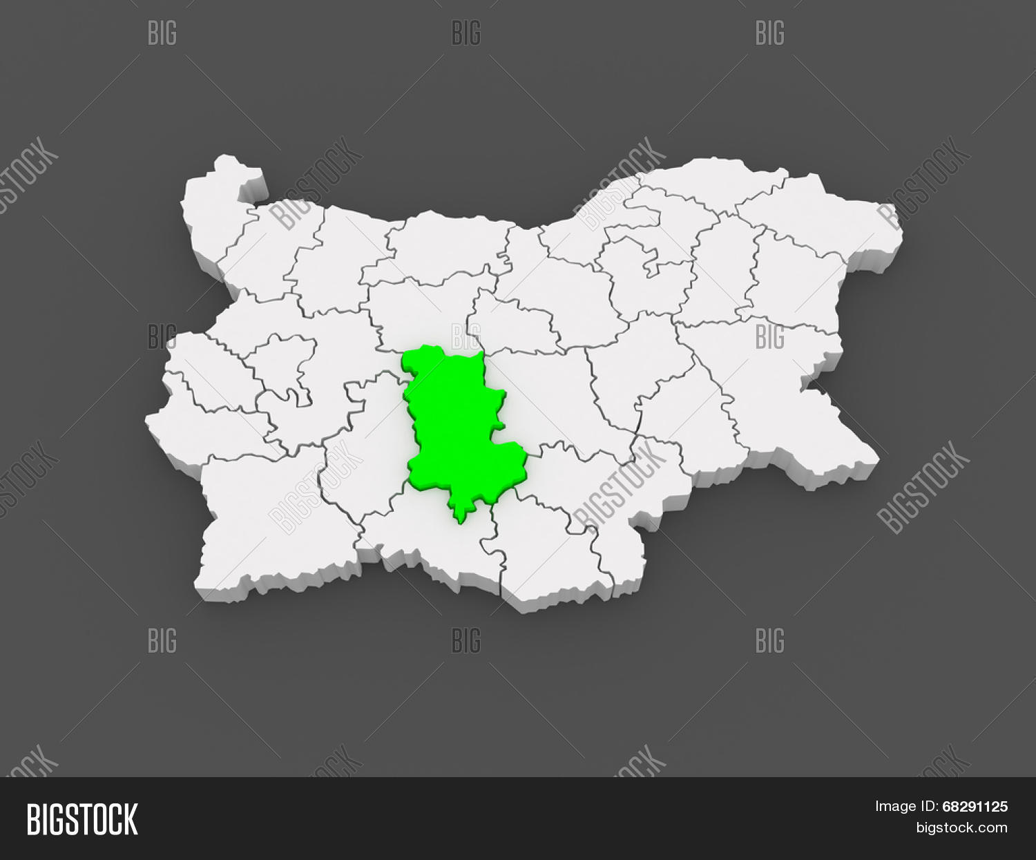 Map Plovdiv Region. Image & Photo (Free Trial) | Bigstock
