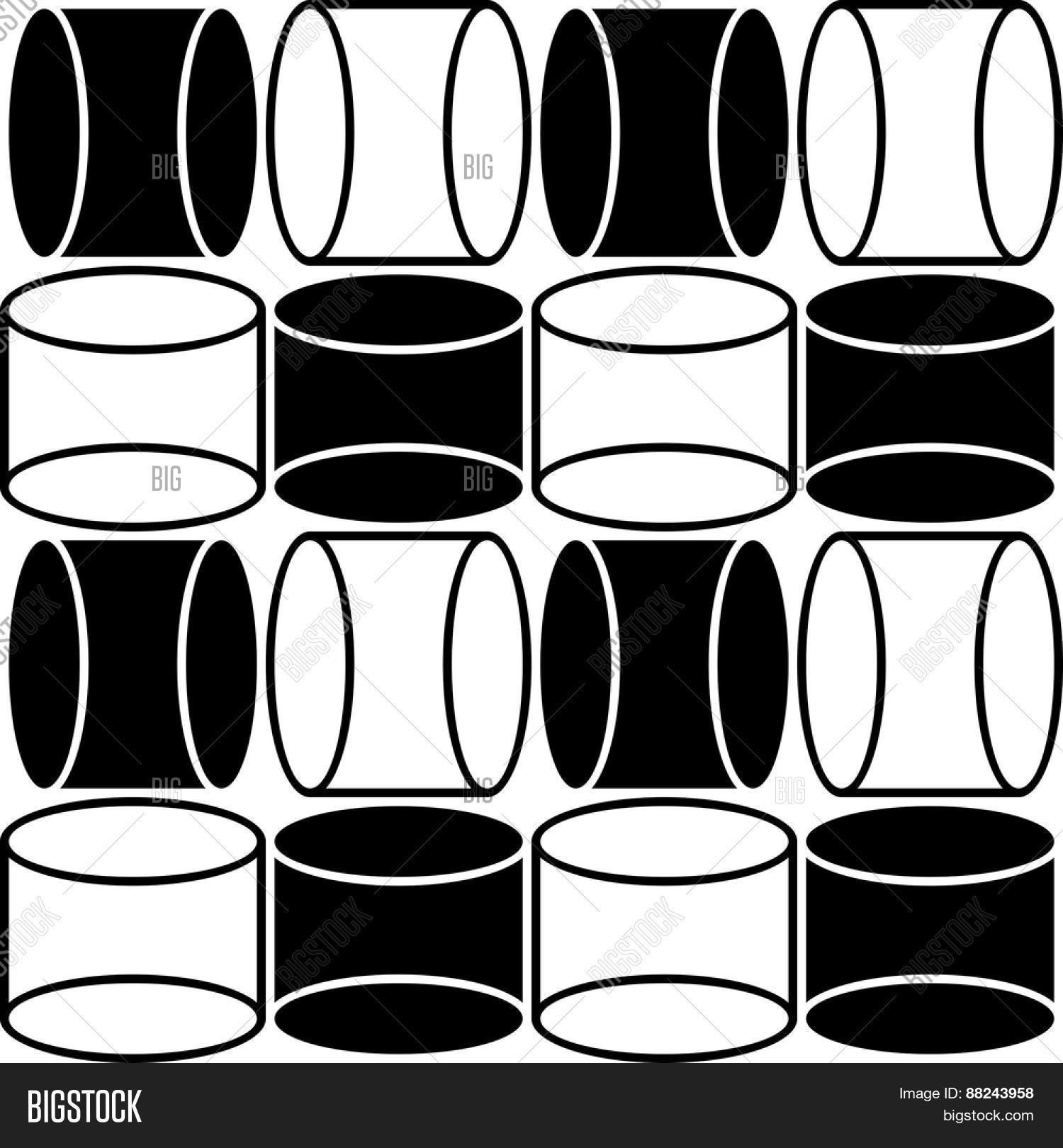 Seamless Cylinder Vector & Photo (Free Trial) | Bigstock