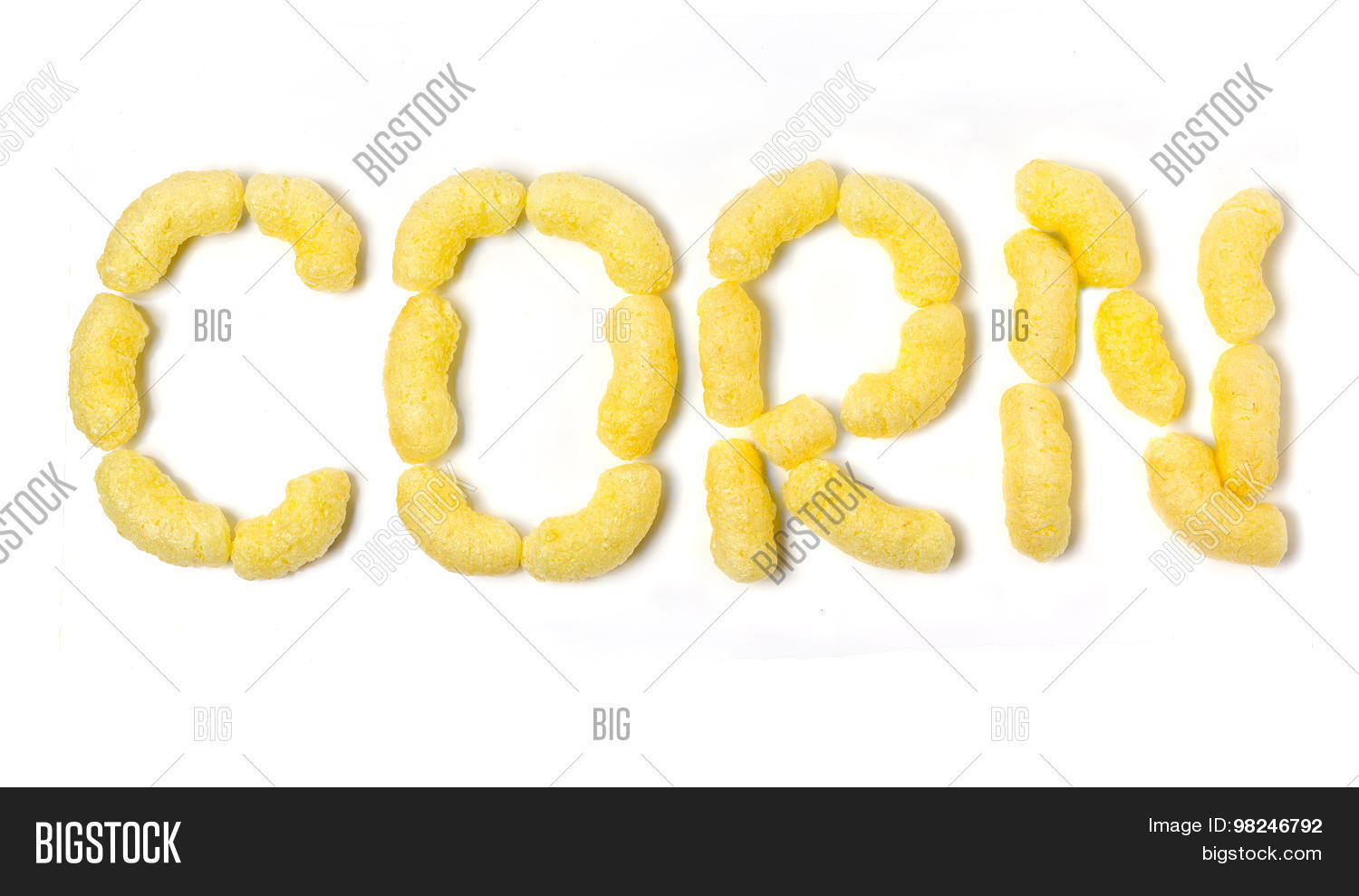 Letters Posted Corn Image & Photo (Free Trial) | Bigstock