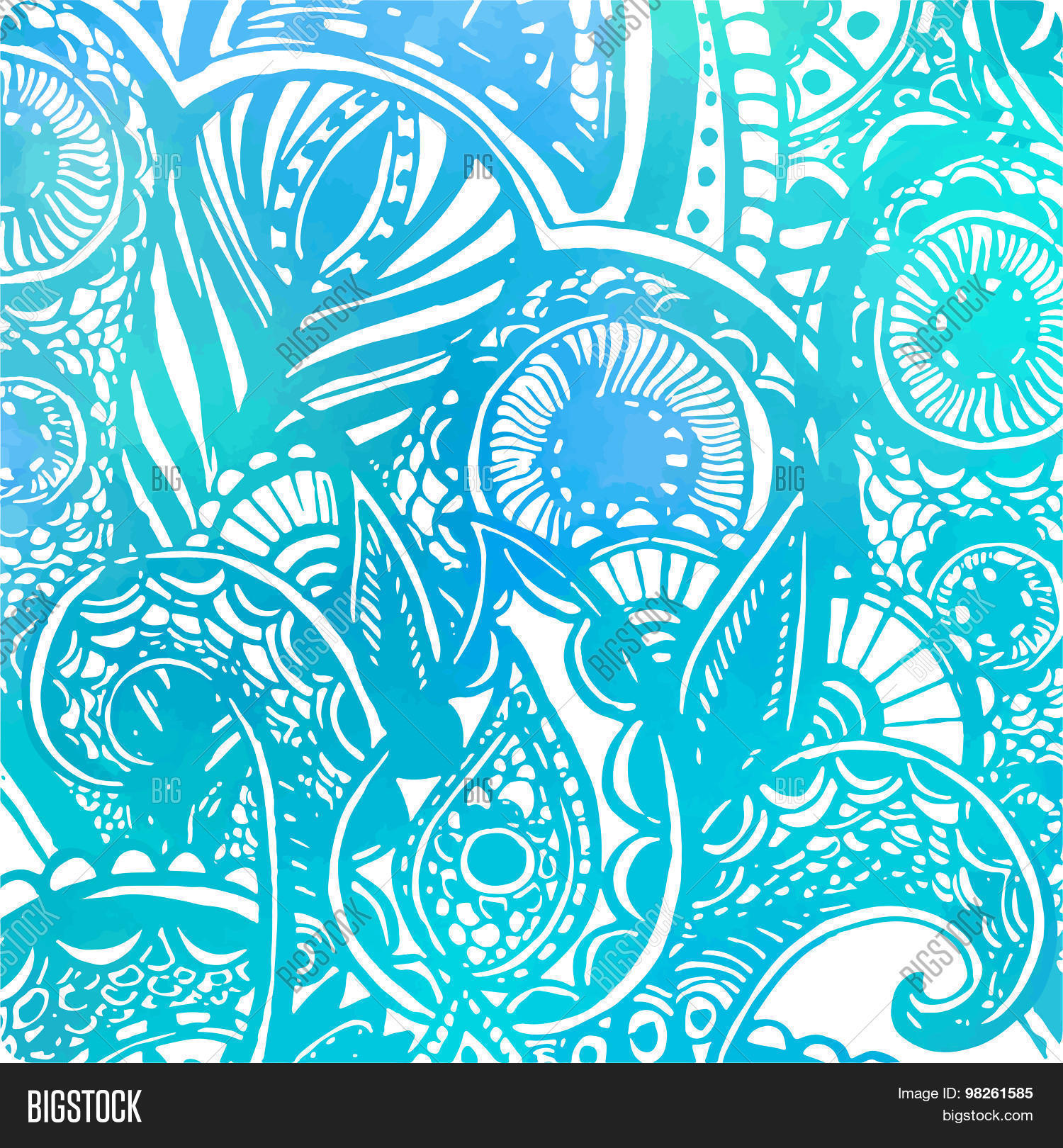 Abstract Vector Blue Vector & Photo (Free Trial) | Bigstock