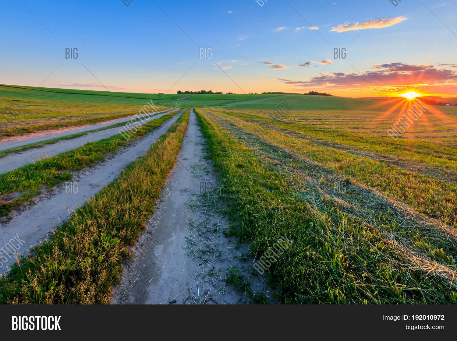 Road Through Image & Photo (Free Trial) | Bigstock