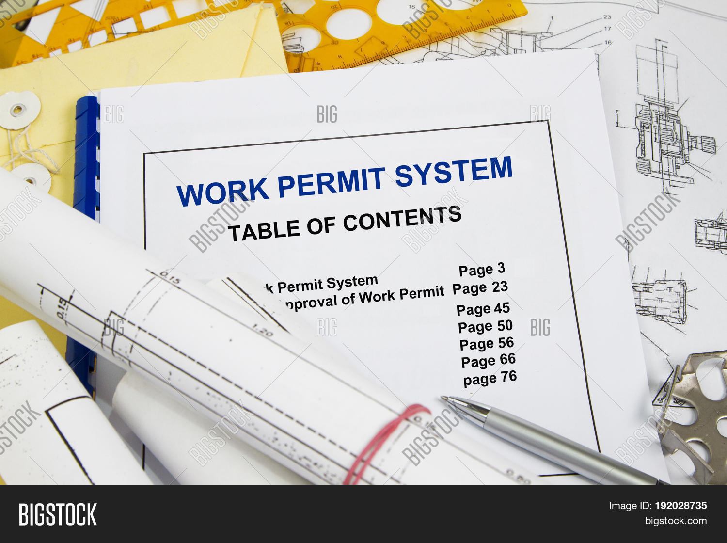 Work Permit System Image & Photo (Free Trial) | Bigstock