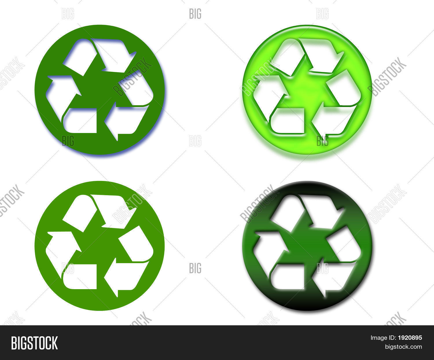Green Recycling Image & Photo (Free Trial) | Bigstock