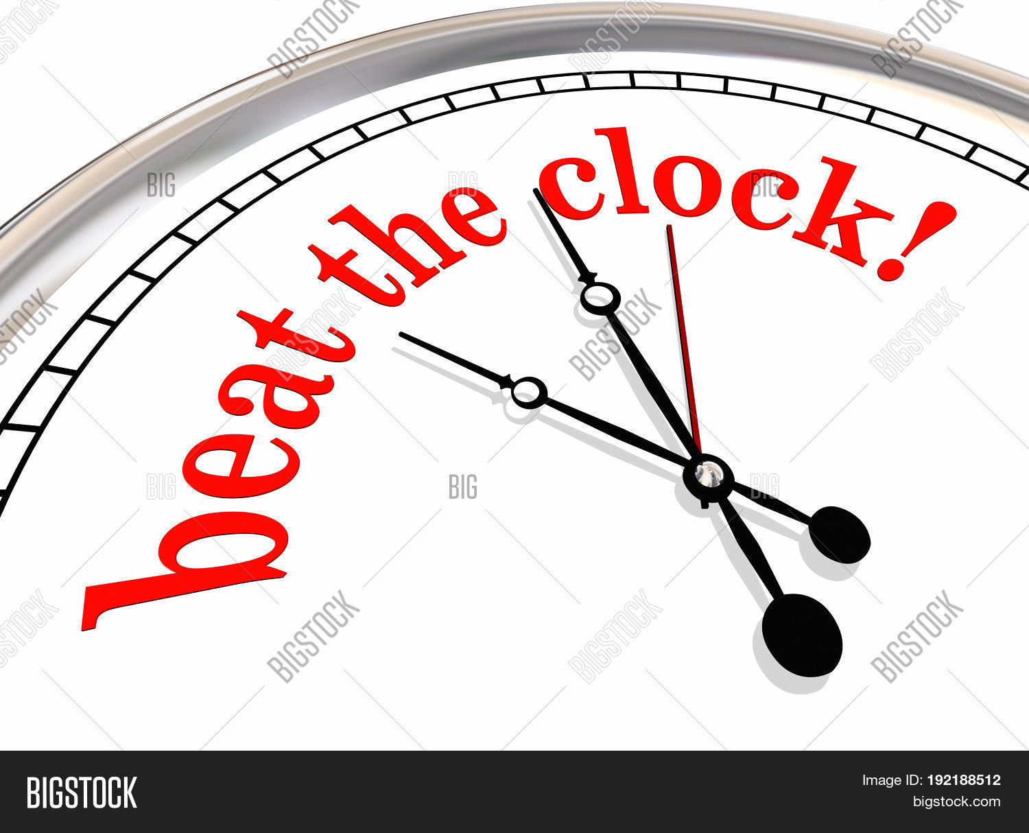 Beat Clock Deadline Image & Photo (Free Trial) | Bigstock