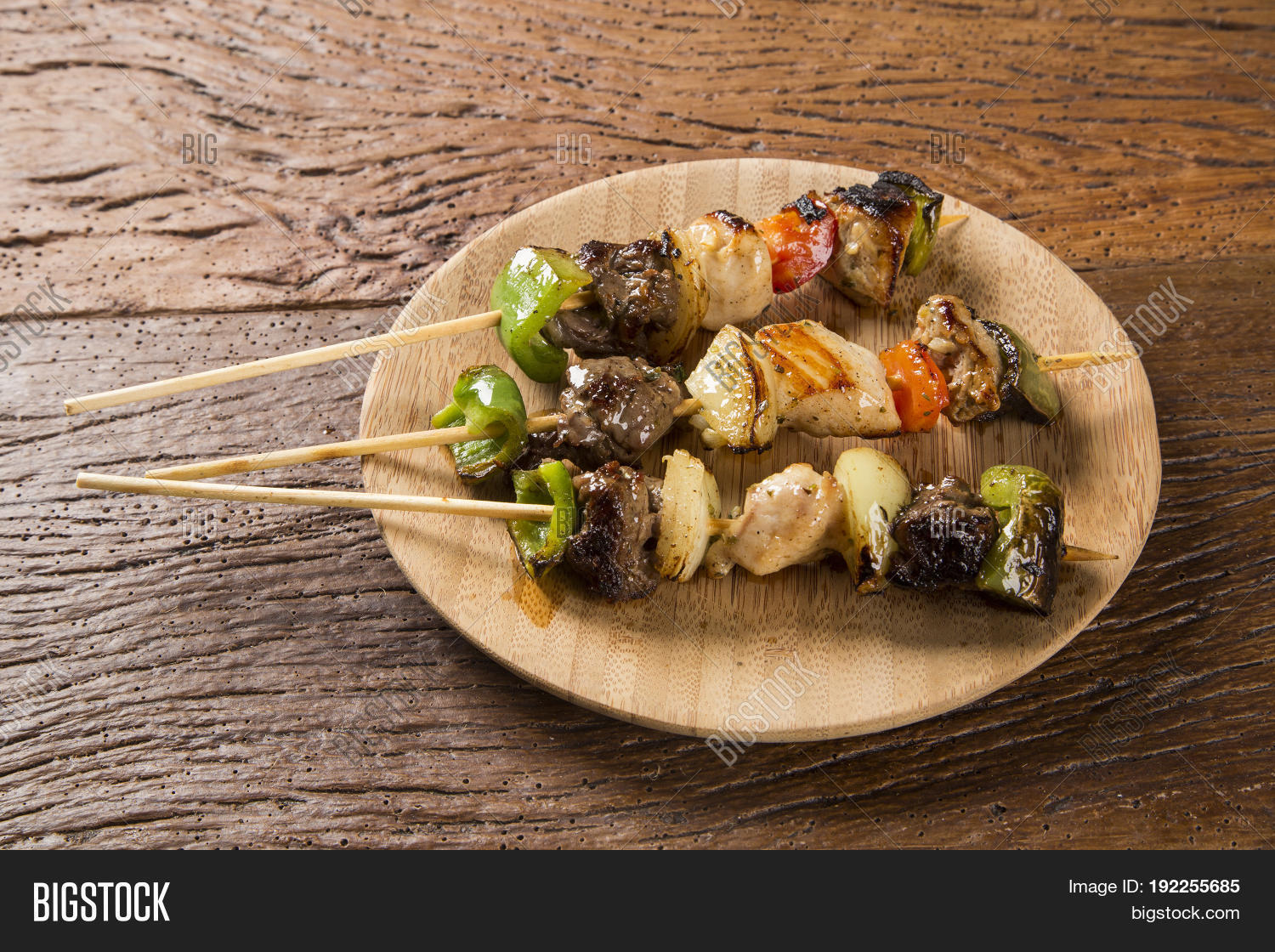 Bbq Meat On Sticks, Image & Photo (Free Trial) | Bigstock