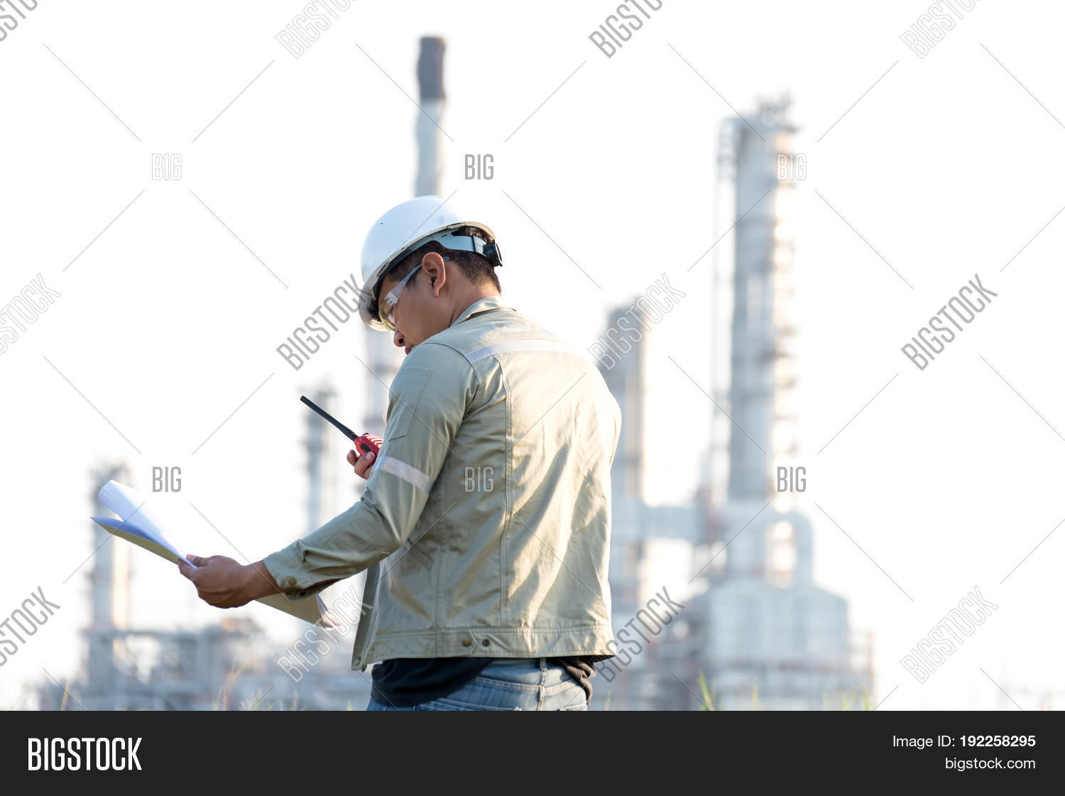 Man Engineer Reading Image & Photo (Free Trial) | Bigstock