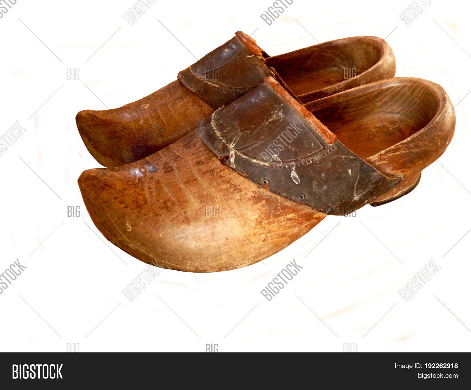 Pair Vintage Clogs Image & Photo (Free Trial) | Bigstock