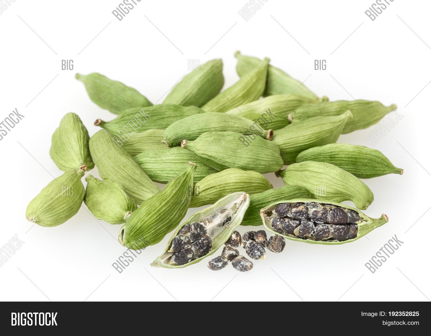 Green Cardamon Pods Image & Photo (Free Trial) | Bigstock