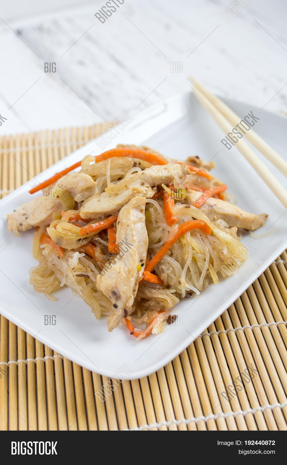 Chapchae - Asian Dish Image & Photo (Free Trial) | Bigstock